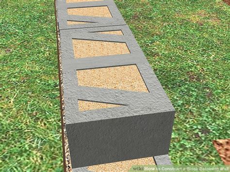 How To Construct A Block Retaining Wall 14 Steps With Pictures