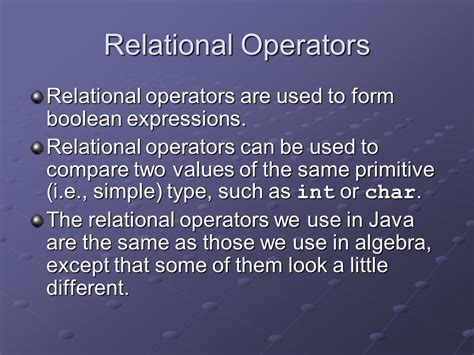 Boolean Expressions Conditional Statements And Expressions Csc 1401