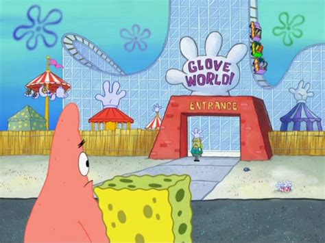 172b Glove World Rip Spongebob Captures