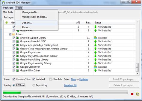 Android Sdk Manager 更新sdk出错 设置代理服务器android Sdk Manager不设置代理 Csdn博客