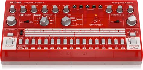 Rd 6 Sb Classic Analog Drum Machine With 8 Drum Sounds 16 Step