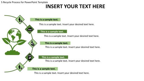 Recycle Process For PowerPoint Template Slidevilla