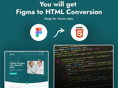figma to html conversion upwork