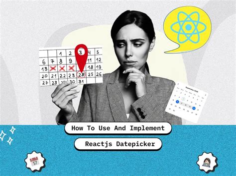 How To Use React Datepicker Install Implement And Customize