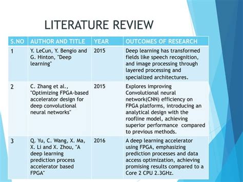 Designing A Scalable Deep Learning Accelerator Unit Dlau On Fpga Ppt