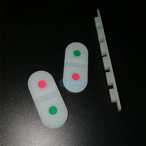 Custom Silicone Rubber Push Switch Button Silicone Keypad ETOL