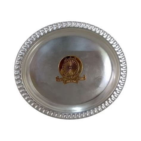 Silver Brass Plate Memento Size 18x16 Inch At ₹ 3000piece In New Delhi Id 26280255897