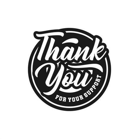 Thank You Logo Vector Art Icons And Graphics For Free Download