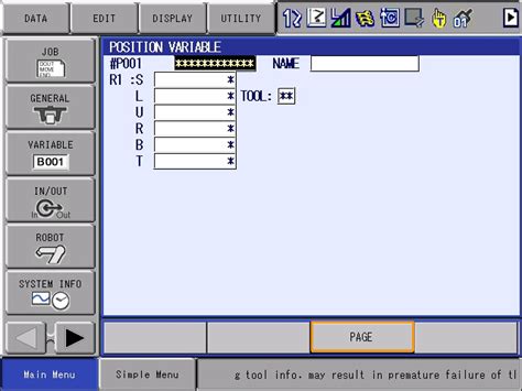 Yaskawa 야스카와 로봇 기본 조작
