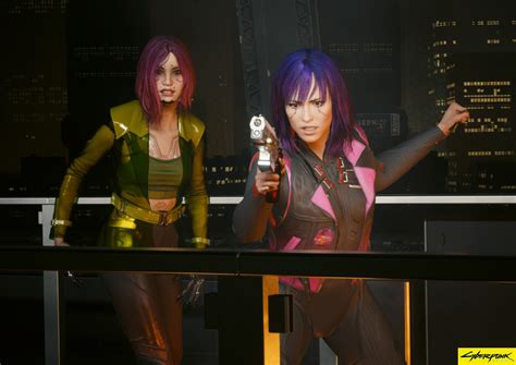 Netrunner Girls In Action Cyberpunk 2077 By Comicartifact On Deviantart