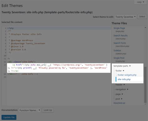 how to remove powered by wordpress footer links infophilic