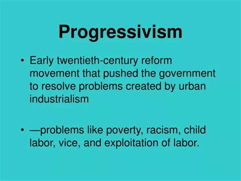 Ppt Progressivism Powerpoint Presentation Free Download Id 7091990