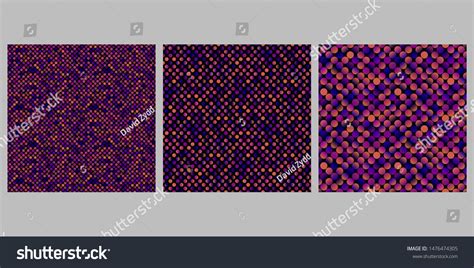 Seamless Geometrical Dot Pattern Background Design Stock Vector Royalty Free 1476474305