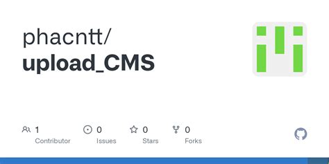 Github Phacnttuploadcms
