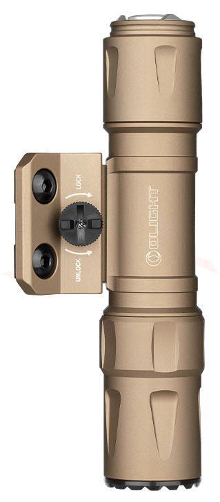 Olight Odin S M Lok Rechargeable Tactical Led Weaponlight Desert Tan
