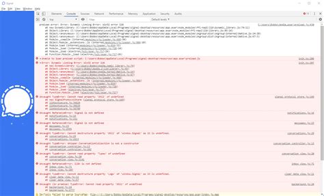 Won T Go Past Dots On Start Screen Windows Issue Signalapp Signal Desktop GitHub