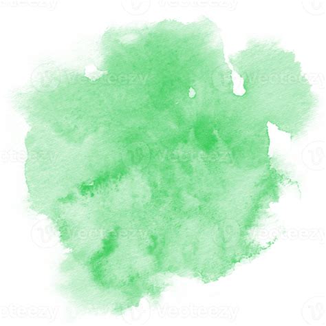 Pintura De Acuarela Salpicadura Verde 11963219 Png