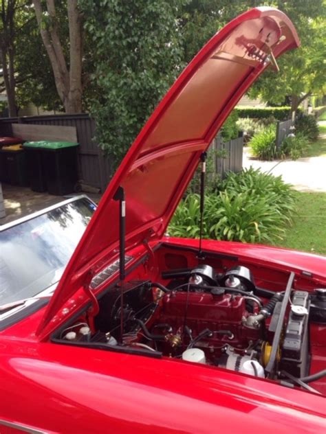 Mgb Bonnet And Boot Struts Mg Trim