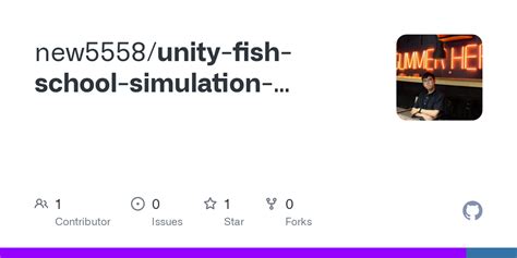 GitHub New5558 Unity Fish School Simulation Neuroevolution