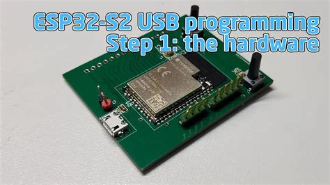Esp32 S2 Usb Programming The Hardware