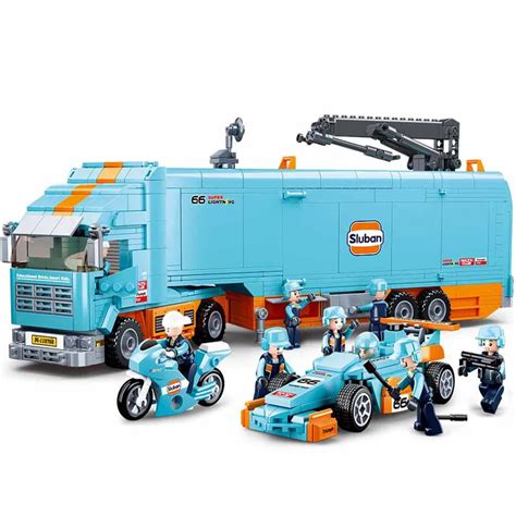 도시 F1 포뮬러 자동차 피아 오로라 수송 레이싱 자동차 차량 빌딩 블록 세트 레이서 벽돌 클래식 모델 어린이 장난감블록 Aliexpress