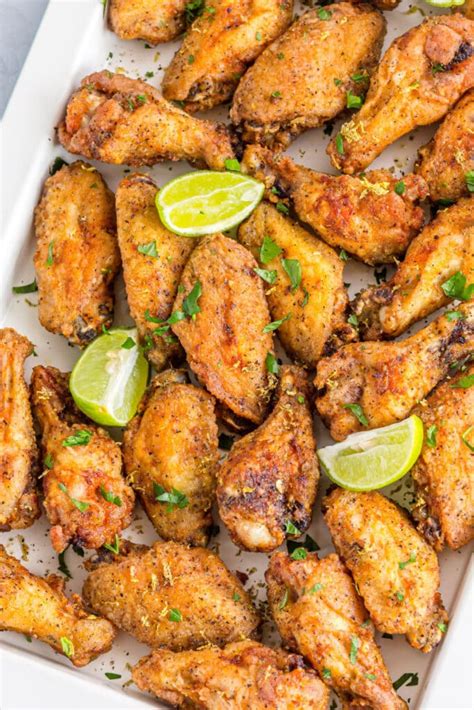 Easy Lemon Pepper Chicken Wings Recipe Insanely Good