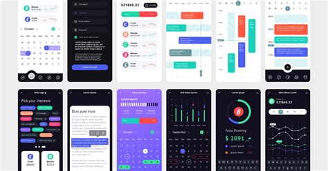 Vector Phone Gui Template Wireframe Ui Kit Ux And Ui Kits Ft Gui And Ux Envato