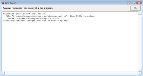 EasyGui Tutorial Easygui 0 98 1 RELEASED Documentation