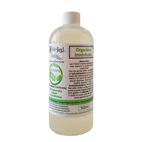 Organiese Insekdoder Organic Insecticide Huwelied Huis