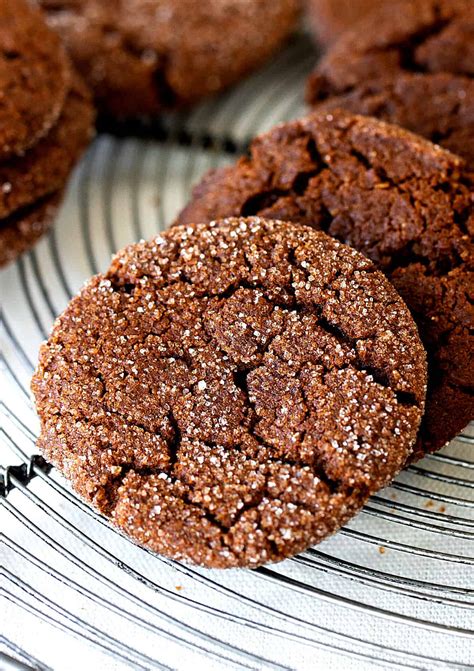 Molasses Cookies With Fresh Ginger Vintage Kitchen Notes