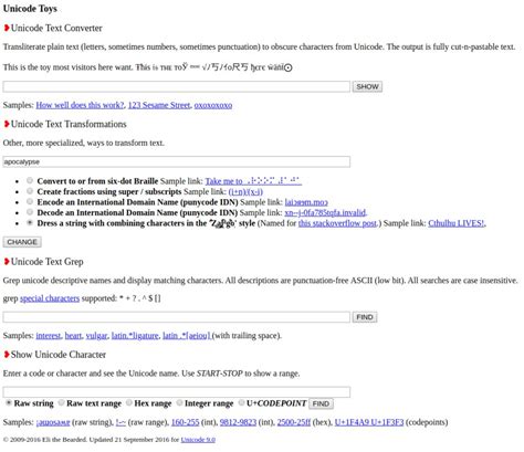 Unicode Toys Alternatives And Similar Sites Apps AlternativeTo