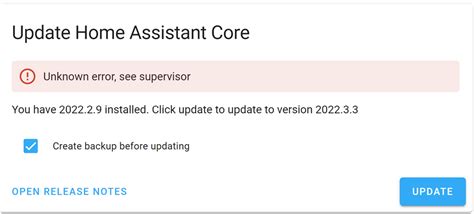Problems Upgrading To 202233 Home Assistant Os Home Assistant