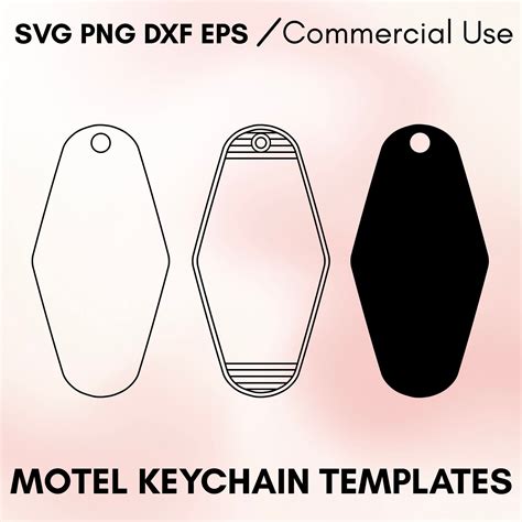 Motel Keychain Template Best Templates Resources