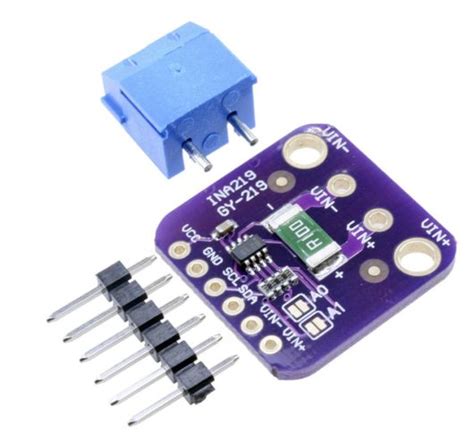 модуль Ina219 — Датчик тока и напряжения вольтамперметр с протоколом связи I²c Из личного