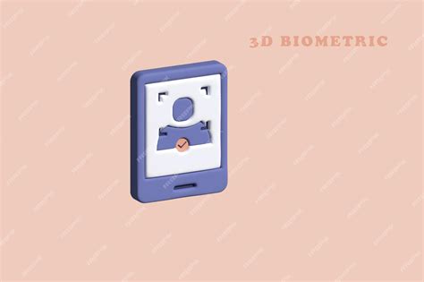 Premium Vector Biometric Authentication Isometric Icon 3d Vector Icon Vector Colorful Illustration