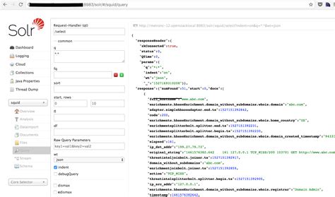 Creating A Squid Collection Using Solr As Indexing Cloudera