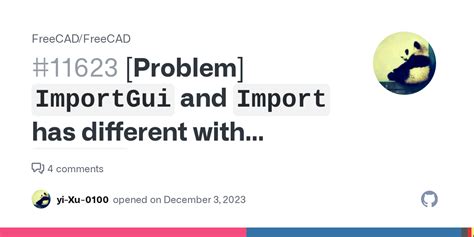 [problem] `importgui` And `import` Has Different With `export` Function · Issue 11623 · Freecad