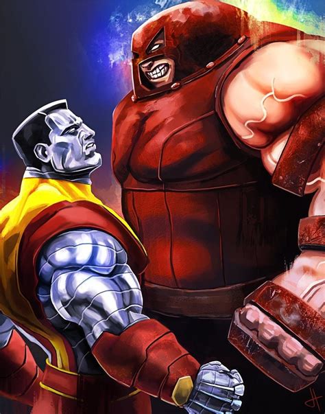 A Colossal Staredown Colossus Vs Juggernaut Etsy