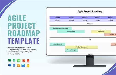 Free Technology Roadmap Templates Editable And Downloadable