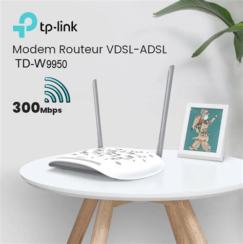 Tp Link Mbps Wireless Vdsl Adsl Modem Router Fast Port