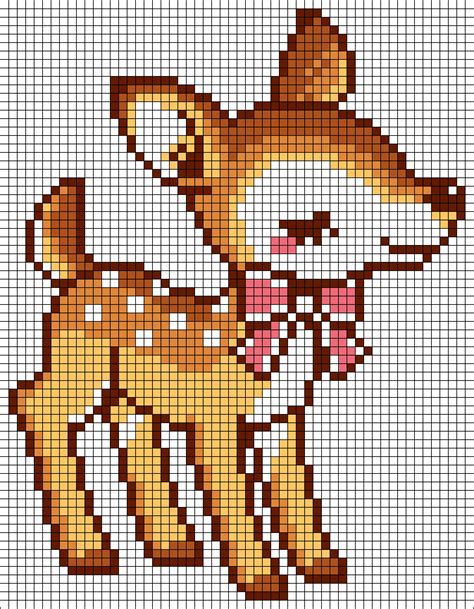 Cute Bambi Deer Kandi Pattern Artofit