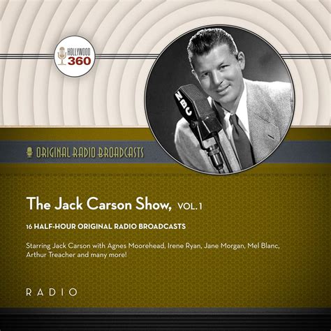 The Jack Carson Show Vol 1 Black Eye Entertainment 9781094134628