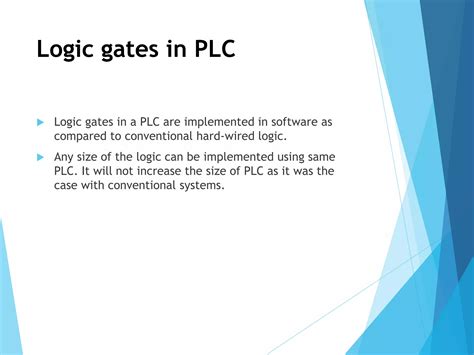Programmable Logic Controllers Pptx