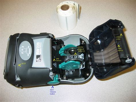 Zebra Rw Series R4d Mobile Printer Setup