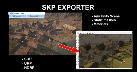 Unity Sketchup Exporter By Sim0wn3d