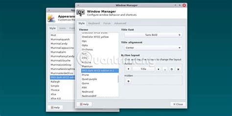 Great XFCE Themes For Linux