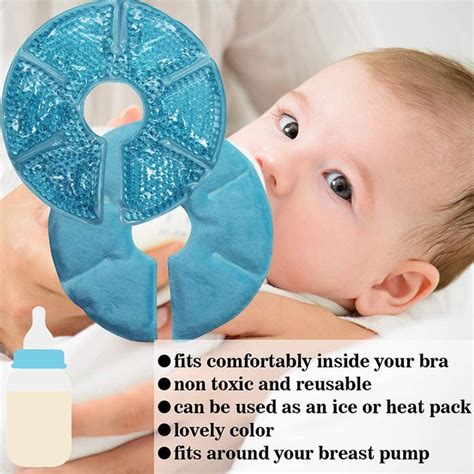 Breast Therapy Pad Breast Ice Packhot Cold Breastfeeding Gel Padboost