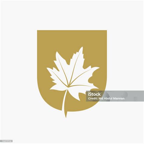편지 U 단풍잎 우아한 로고 메이플 리프 로고 타입 벡터 템플릿 0명에 대한 스톡 벡터 아트 및 기타 이미지 0명 가을
