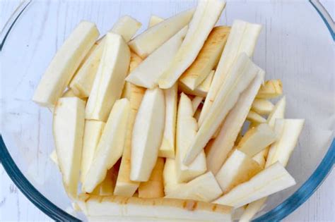 Air Fryer Parsnip Chips Fries Tin And Thyme