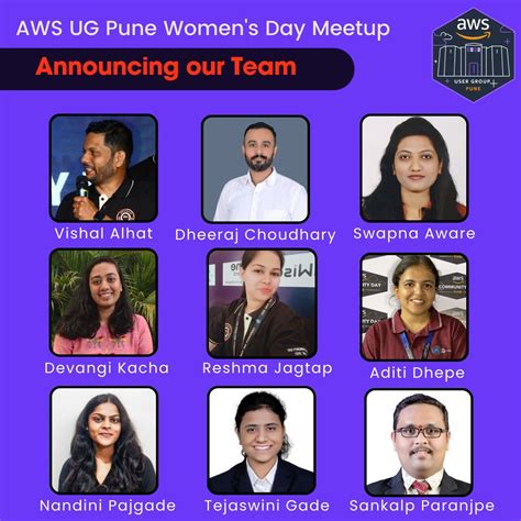 Aws User Group Pune On Linkedin Awscommunity Awsusergroup Womensday